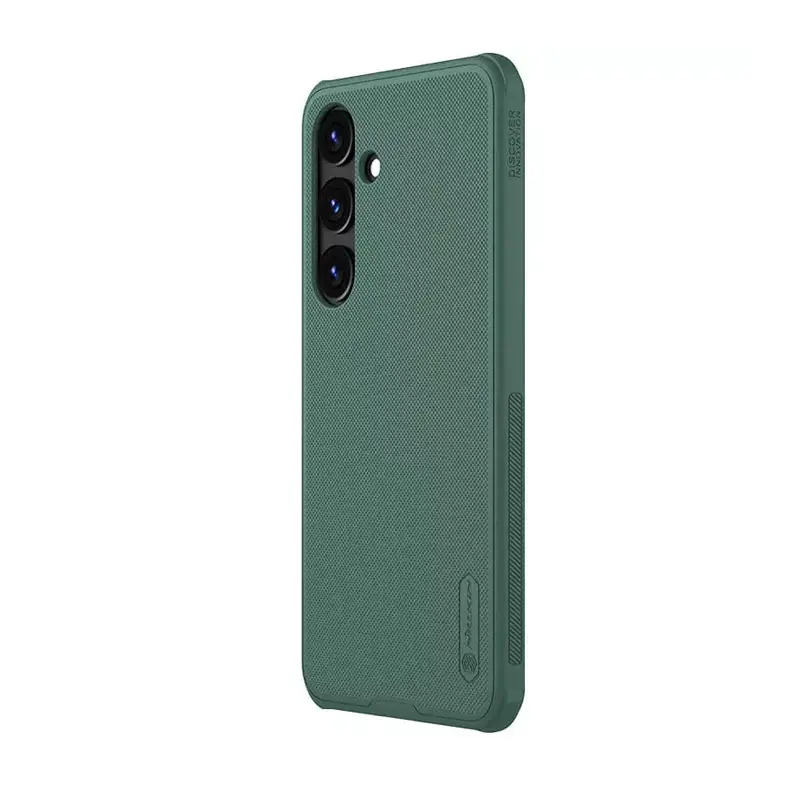 NILLKIN Maska za telefon Super Frosted Shield Pro za Samsung S24/ S921B tamnozelena