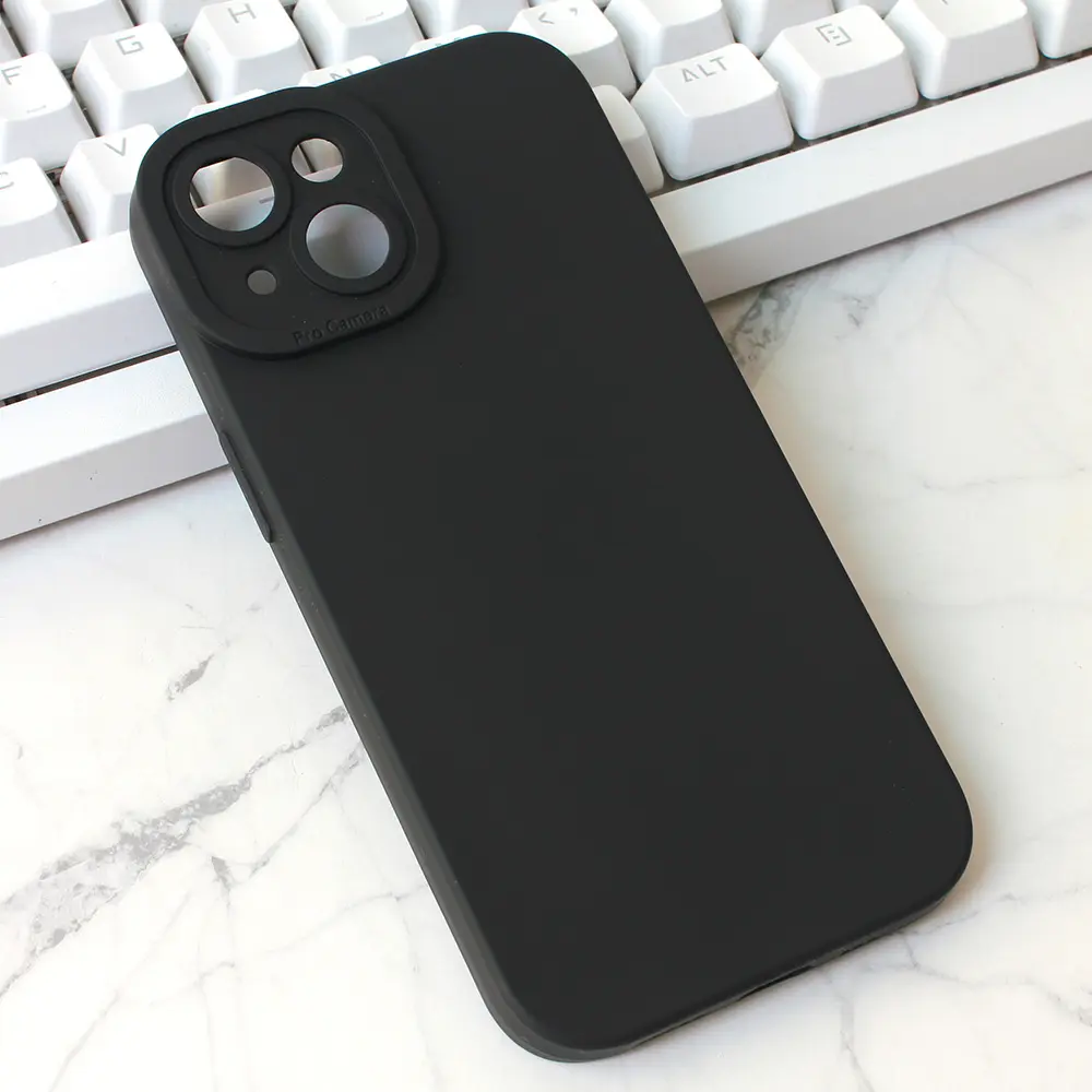 Maska za mobilni telefon iPhone 15 Pro CAMERA, Crna