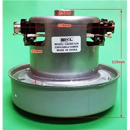MOTOR USISIVAČA 1200w UNIVERZALNI 1 ELISA VAC021UN HWX-C (CG03) H-115mm