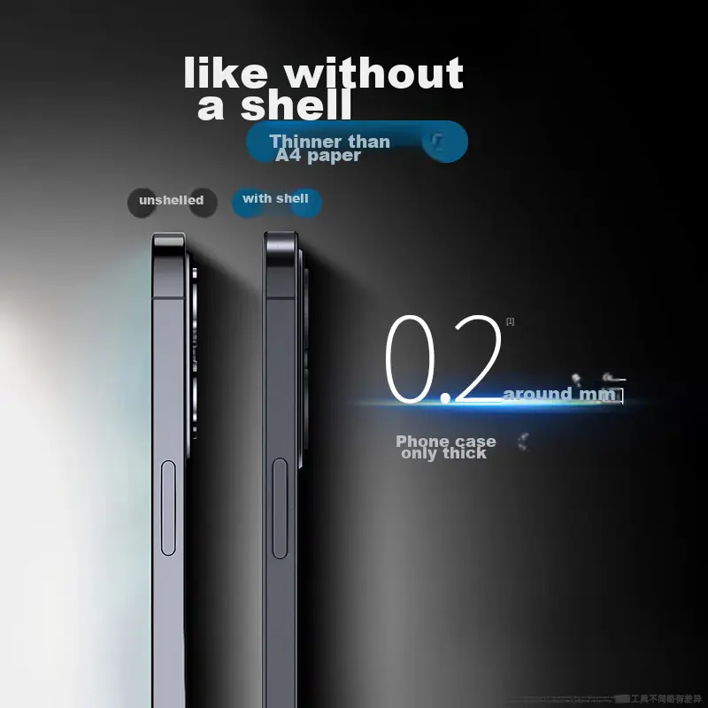 Divi Maska za mobilni telefon iPhone 13 Pro, Crna