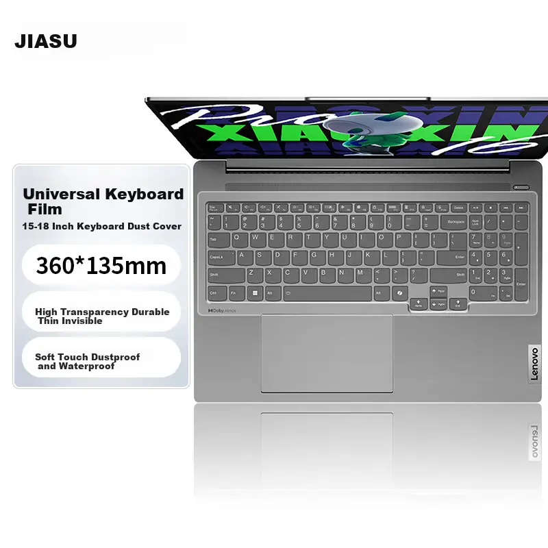 Jiasu Univerzalna zaštitna folija za tastaturu laptopa, 16"