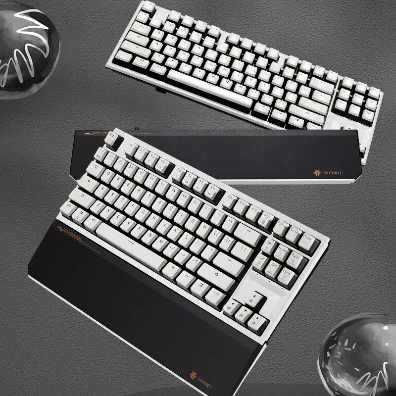 Hyeku Tastatura, Belo-crna