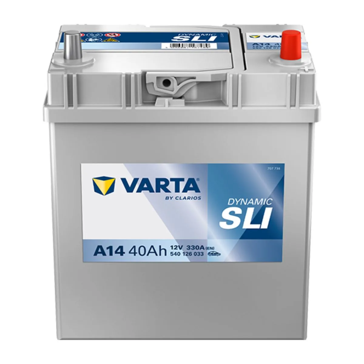 AKUM VARTA DYN SLI 12V40AH D+ ASIA A14 ( EA406 )