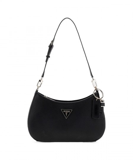 GUESS ŽENSKA CRNA SAFFIANO TORBA NOELLE II HWZG9672180 AW26