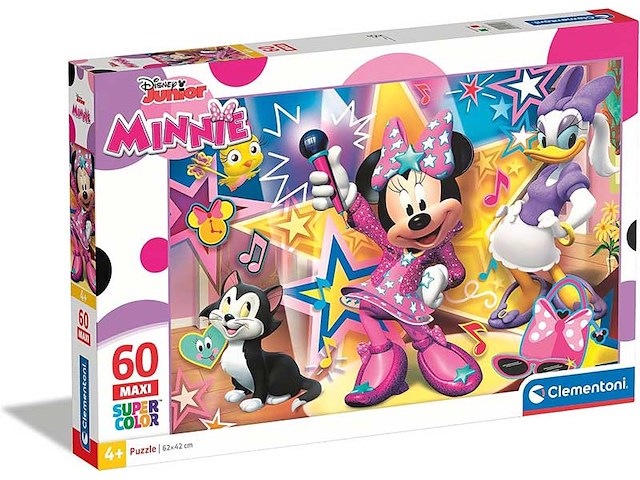 Puzzle slagalice za decu 60 maxi delova Disney Minnie Happy Helpers Clementoni 26443