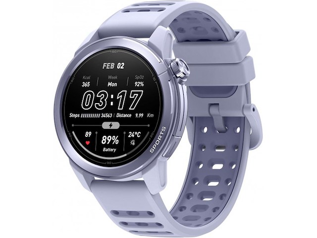 MIBRO GS ACTIVE2 PAMETNI SAT GPS, 1.32`, 2 NARUKVICE, Ljubičasti