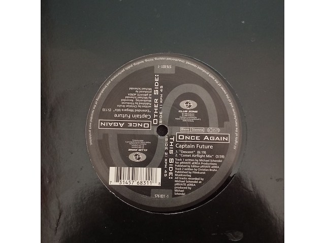 ONCE AGAIN – Captain Future 12` (1996)