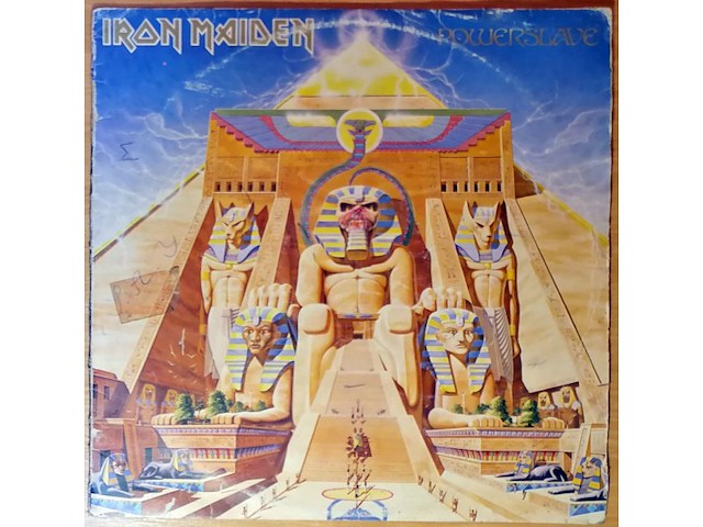 LP IRON MAIDEN - Powerslave (1984) VG-/VG/VG+