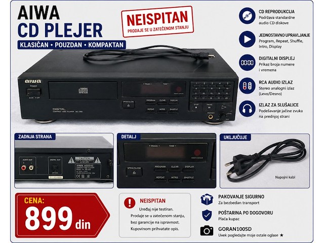 AIWA CD PLEJER
