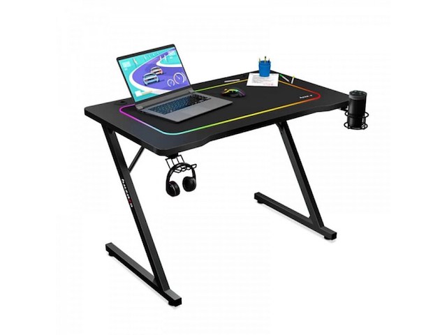 Huzaro Hero 1.8 Gaming Sto, Crni, 100x60cm