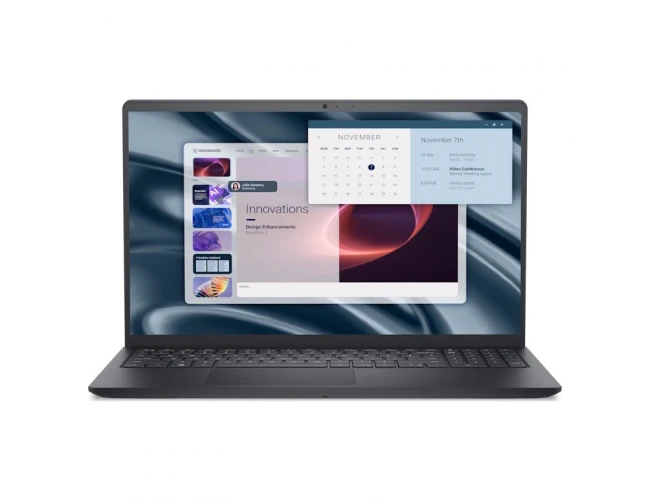 Dell Pro 15 Essential PV15255 laptop AMD Ryzen 3 7320U 15.6" FHD 120Hz 8GB 512GB SSD Radeon 610M crni
