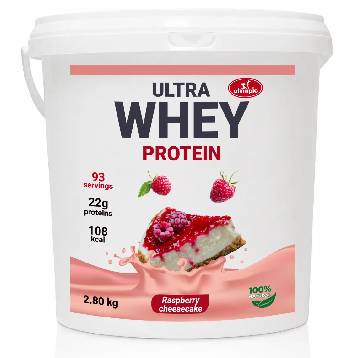 Olympic Ultra Whey Protein Malina Čiz-kejk, 2.8 kg