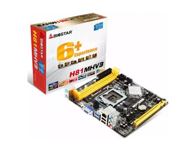 Biostar H81MHVR VGA/HDMI matična ploča