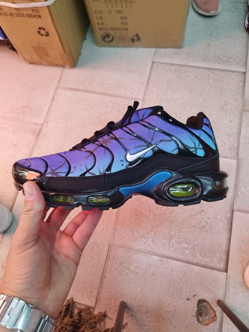 Nike air max tn patike plavo ljubičaste A klasa NOVO Novo Brojevi 41