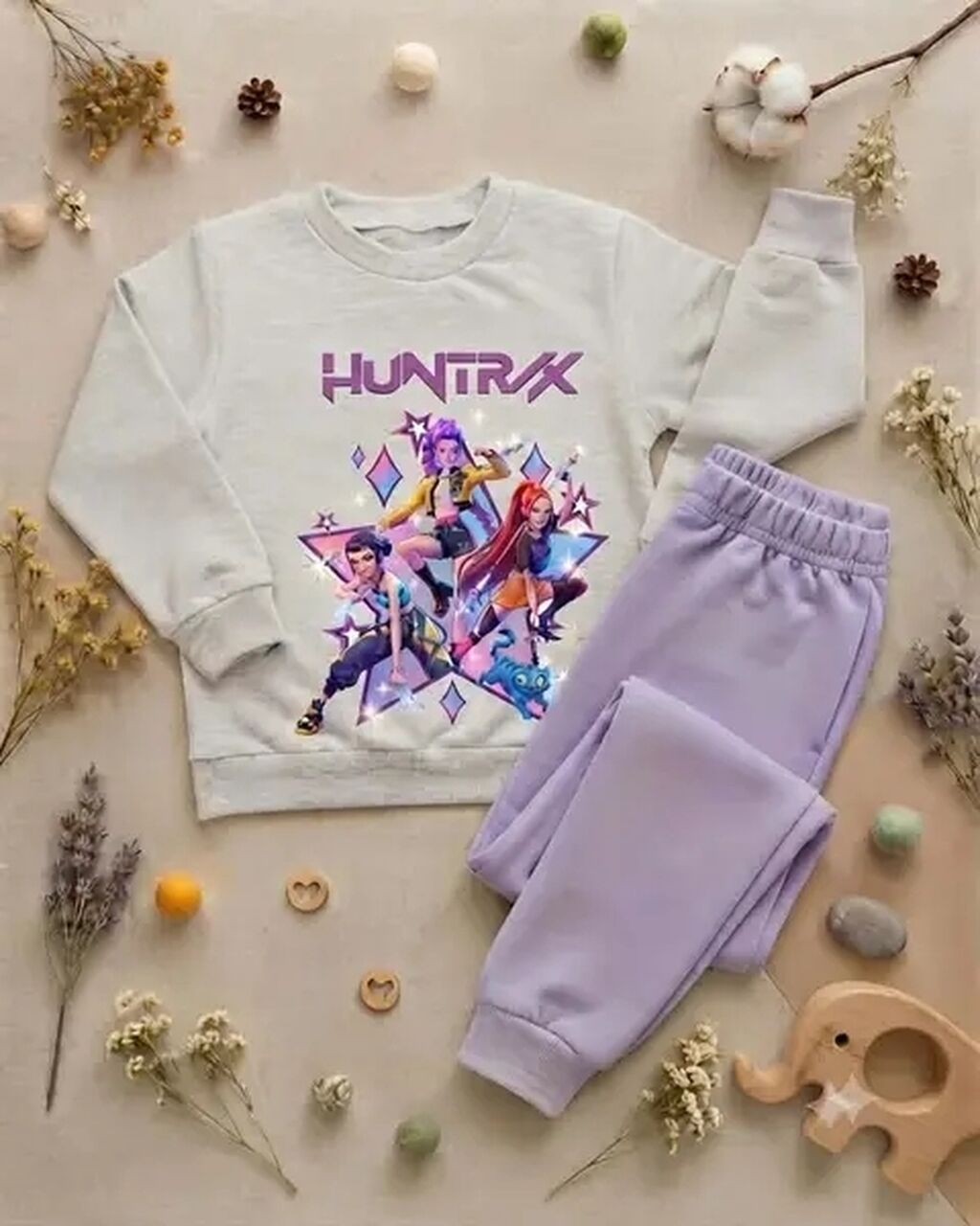 Dečiji komplet trenerke – duks + pantalone Komplet 2-12 2000 dinara