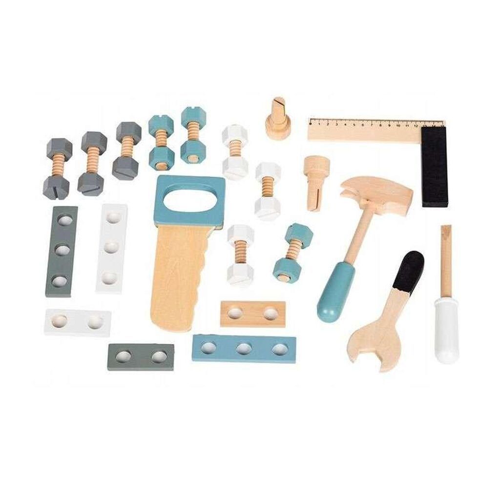 DRVENA RADIONICA STO SA ALATOM – 32 ELEMENTA (ECO TOYS) Šifra