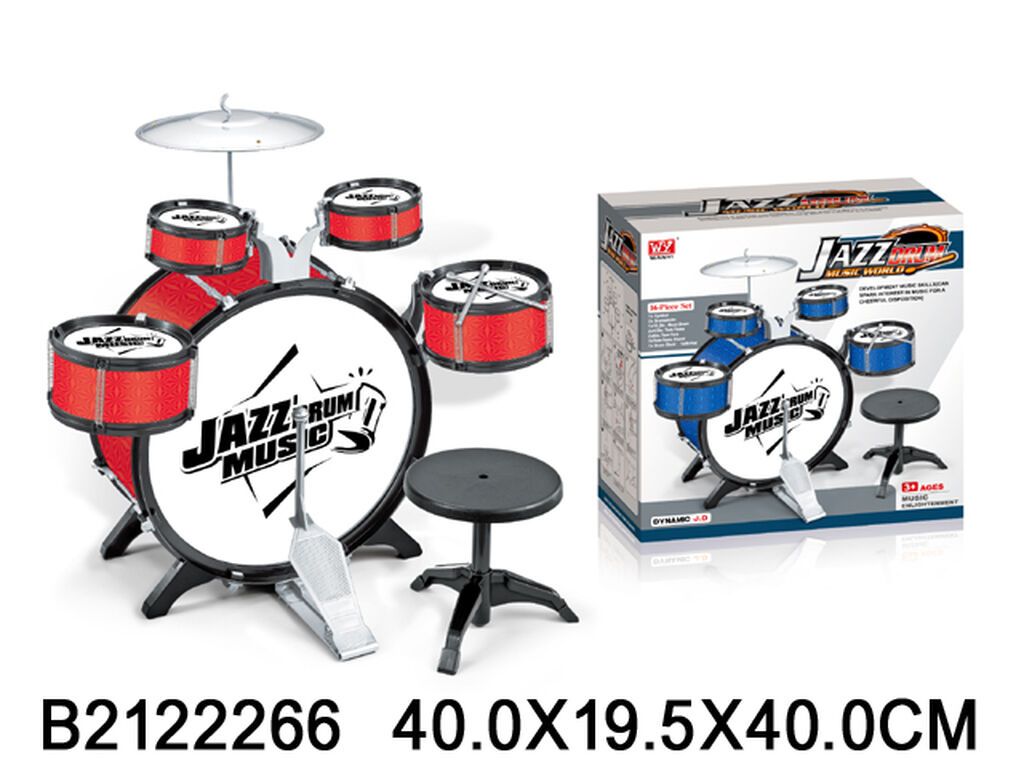 Bubanj set 226600K – dečiji muzički set - Šifra proizvoda: 226600-60