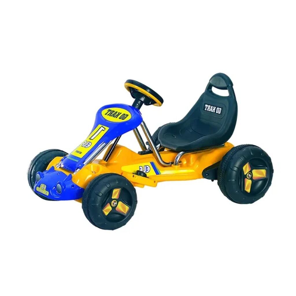 Formula na pedale 404 – Žuta (šifra: 404ž-90) Dečije karting vozilo