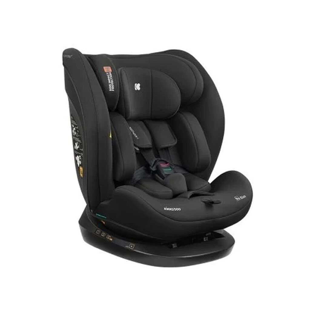 Kikka Boo Autosedište 40–150 cm I-Explore 2 Premium I-SIZE, Black