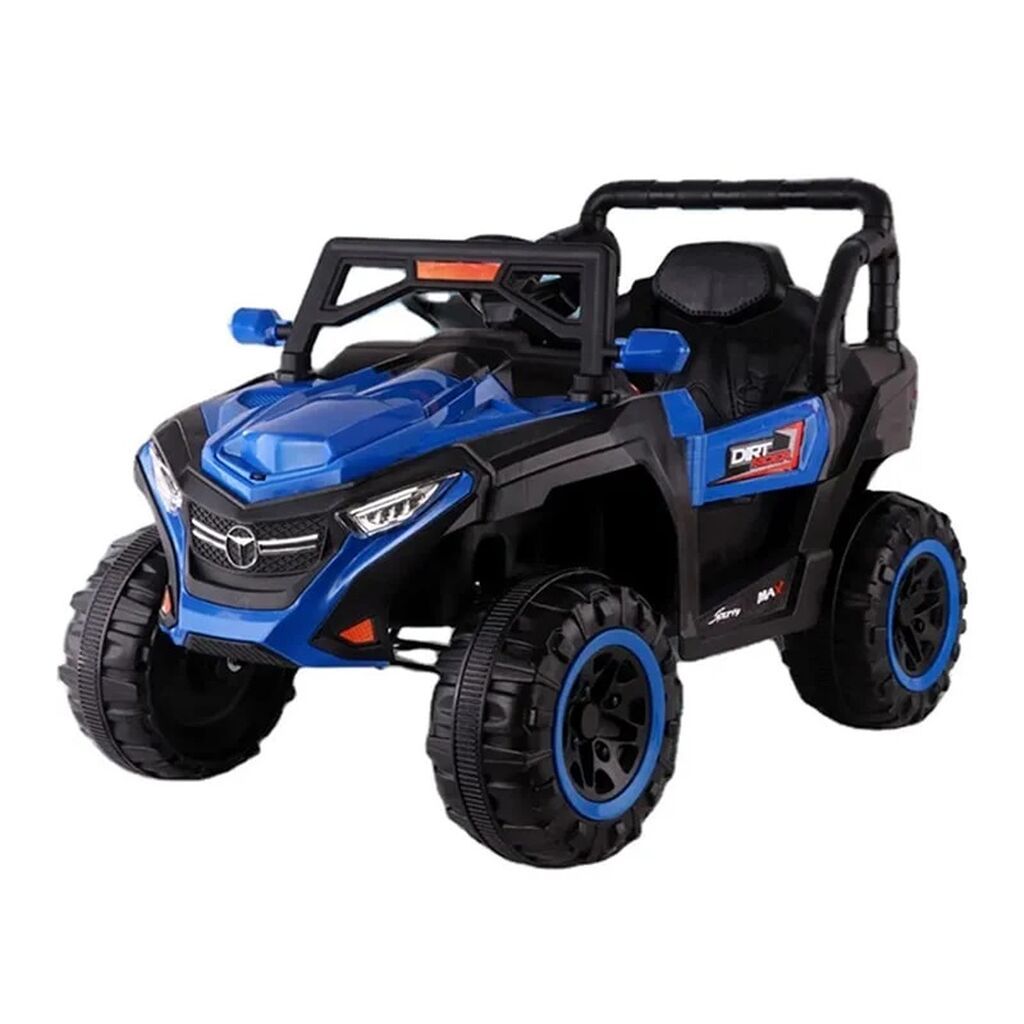 022408 Džip MB Unimog metalik – Plavi metalik Moderan dečiji džip na