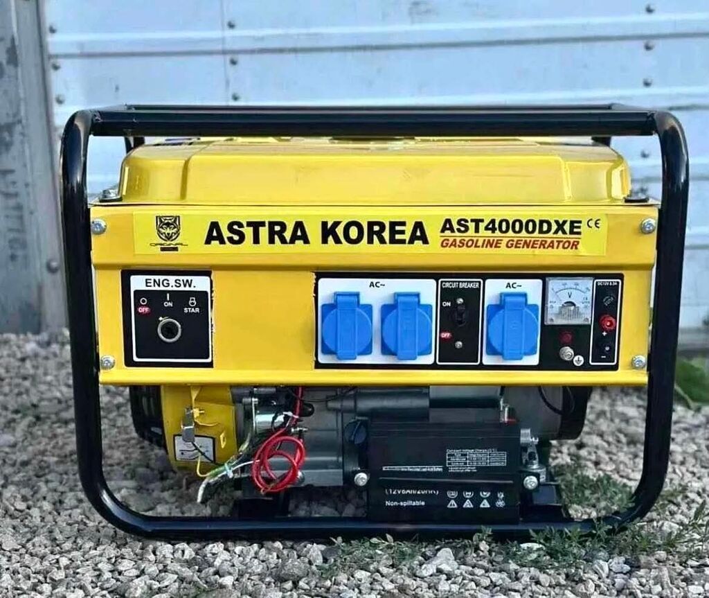    NEMA STRUJE? NEMA PROBLEMA! - BENZINSKI AGREGAT ASTRA KOREA (NOVO)