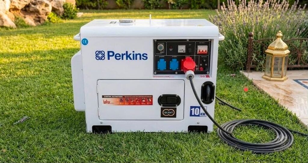 ⚡ PROFESIONALNI BEŠUMNI DIZEL AGREGAT PERKINS 10 kW ⚡ Maksimalna