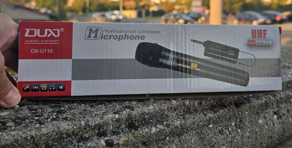 Bežični mikrofon DUX Audio Expert DX-U110 (UHF) - Profesionalni UHF