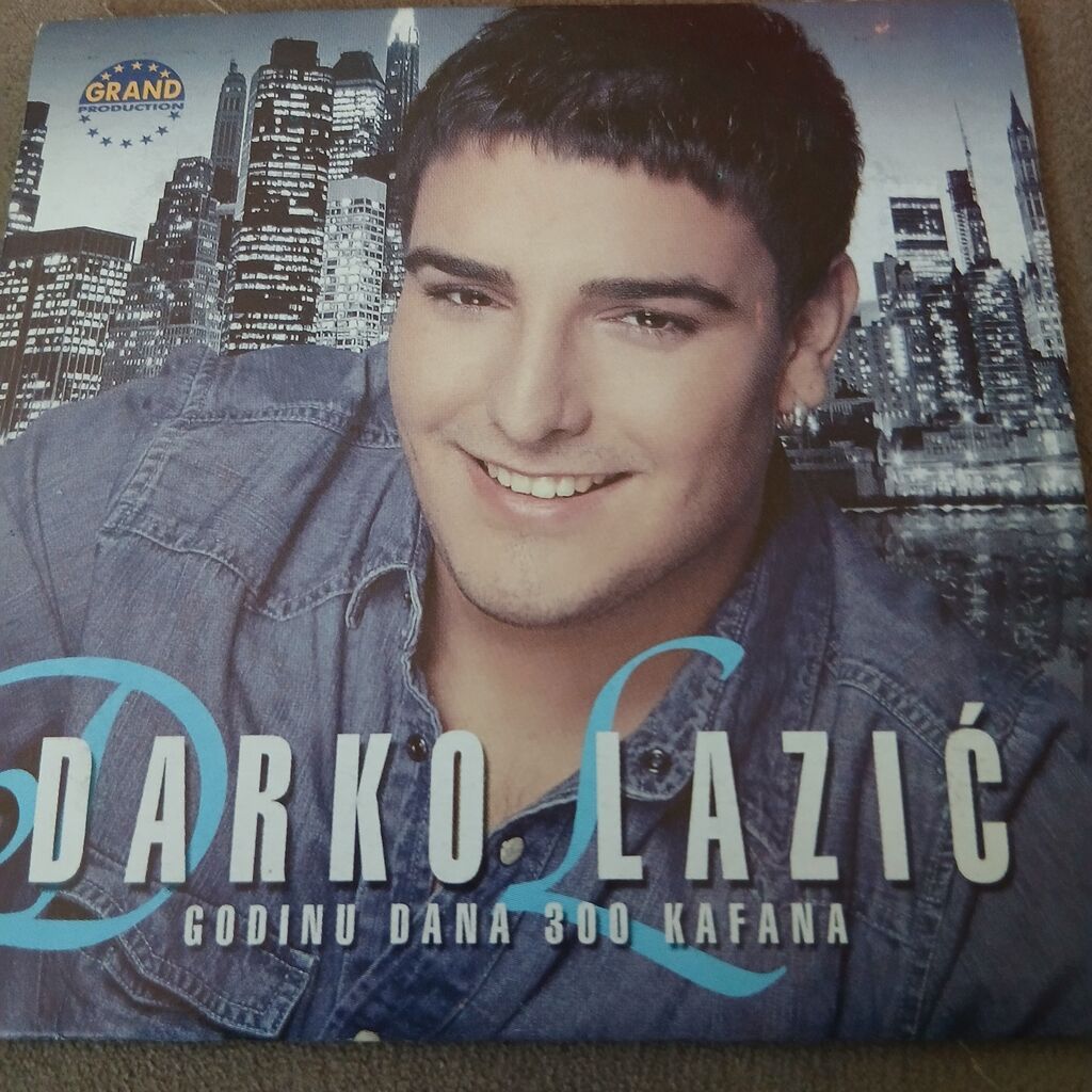 CD album: Darko Lazić – “Godinu dana 300 kafana” (Grand Production