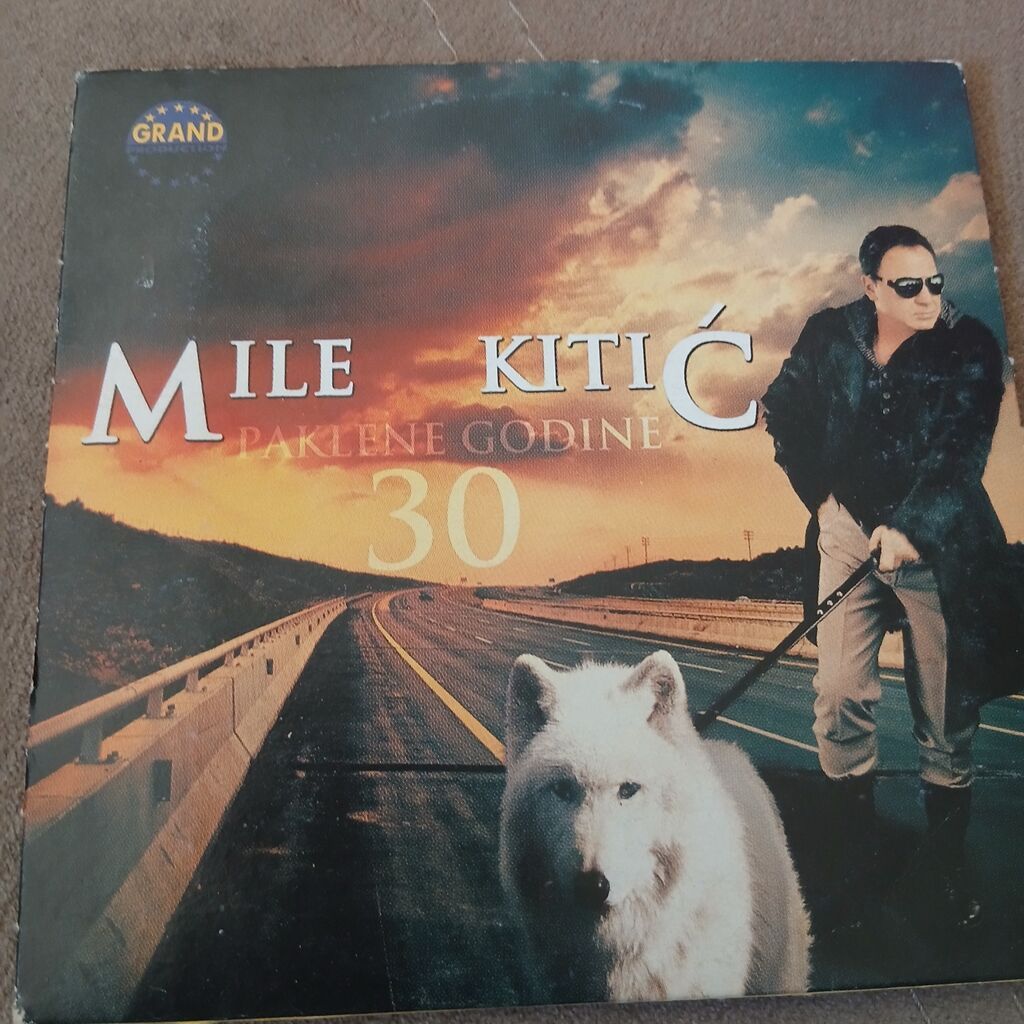 CD album: Mile Kitić – Paklene godine 30 Izdavač: Grand Production