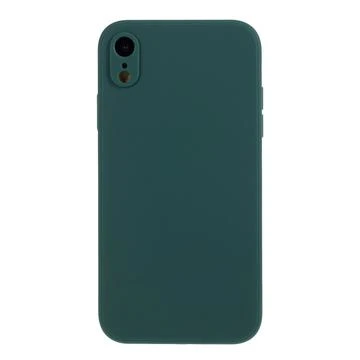 IPHONE XR SILIKONSKA ZAŠTITNA MASKA - FLEKSIBILNA I MAT - TAMNOZELENA