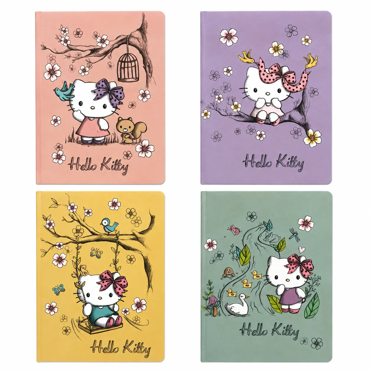 SVESKA A5 Hello Kitty GARDEN Linija mix 10/1