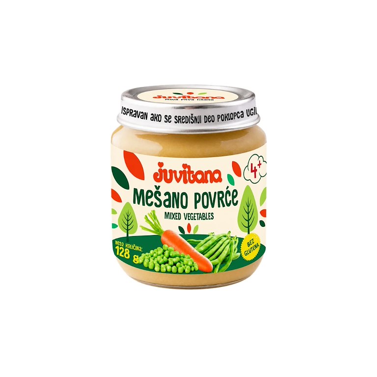 Juvitana Kašica Mešano Povrće 128 g