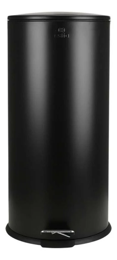 ESTIA ES01-9120 KANTA ZA OTPATKE METALNA SA PEDALOM 30L CRNA MAT