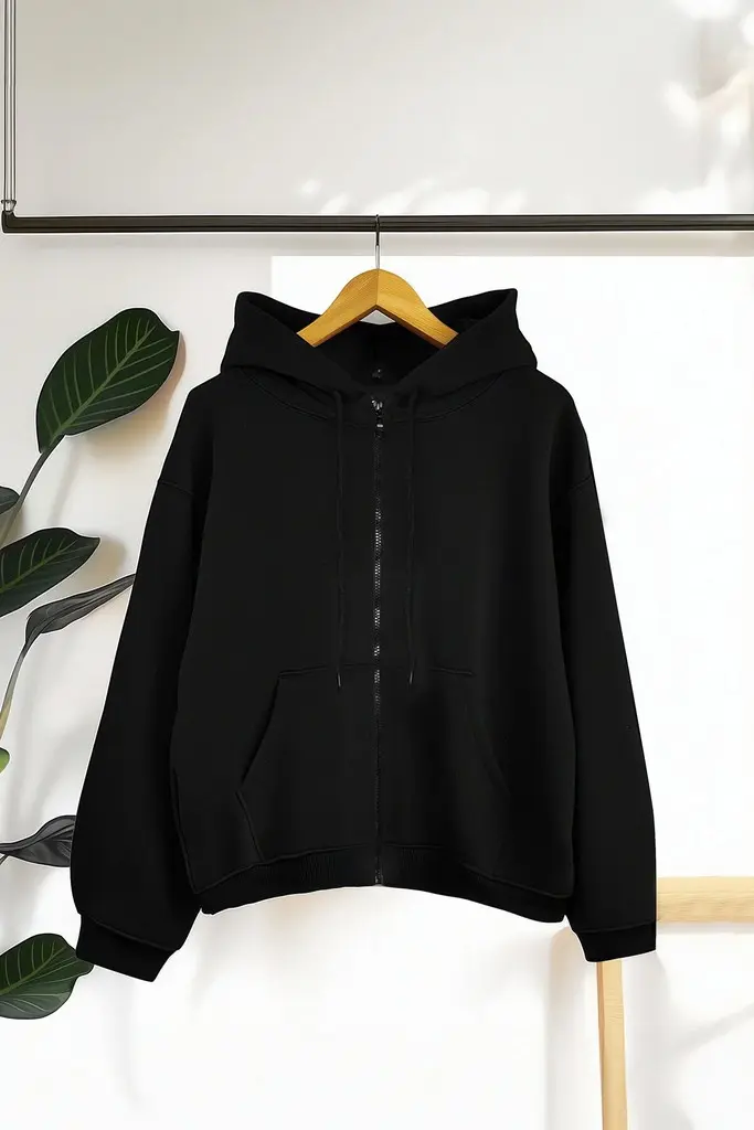 Trendyol Milla ženski duks TWOAW24SW00188, crna