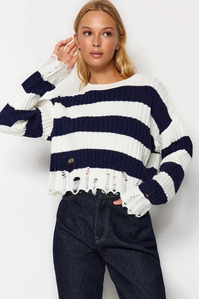 Trendyol Milla ženski duks Twoaw24Kz00905, Ecru-Ecru