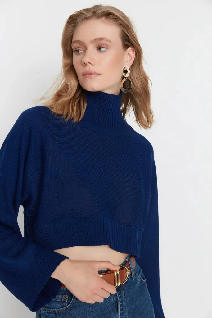 Trendyol Milla Ženski duks TWOAW21KZ0163, Tamnoplava
