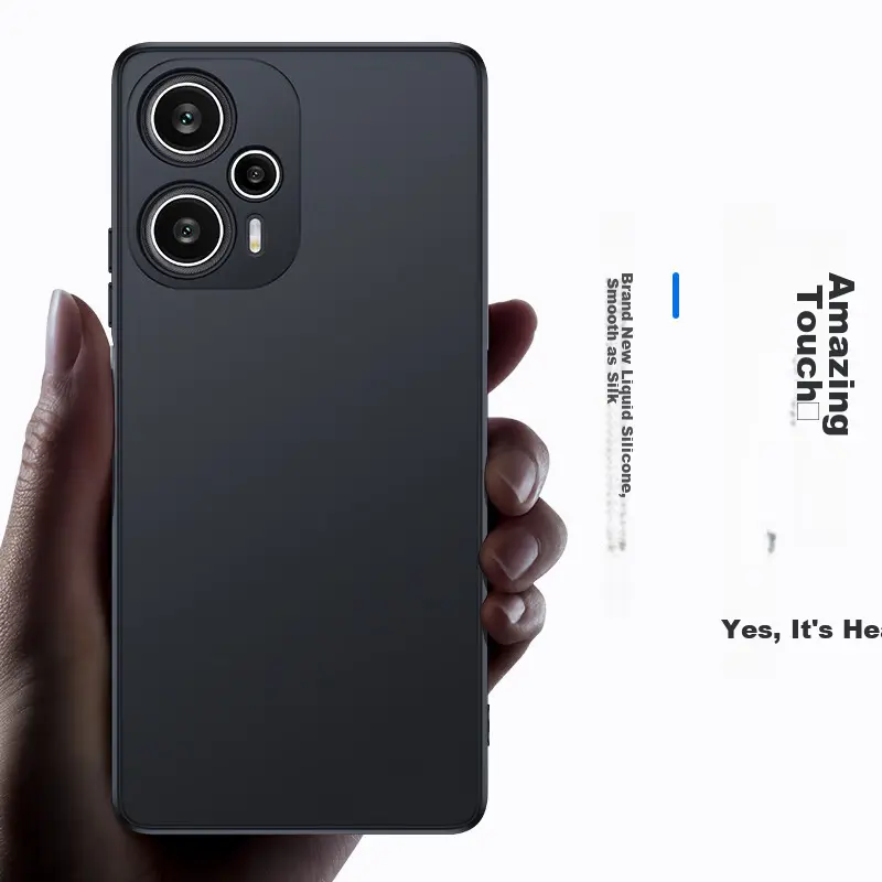 Biaze Maska za mobilni telefon Redmi Note 12 Turbo, Crna