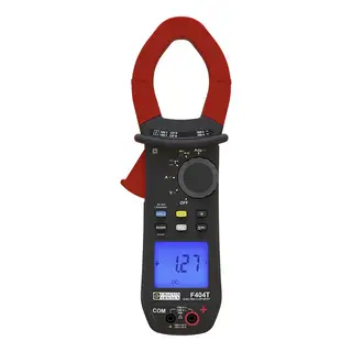 Chauvin Arnoux F404T AC/DC strujna klešta za PV sisteme, 1500A, CAT III 1500V, CAT IV 1000V, True RMS
