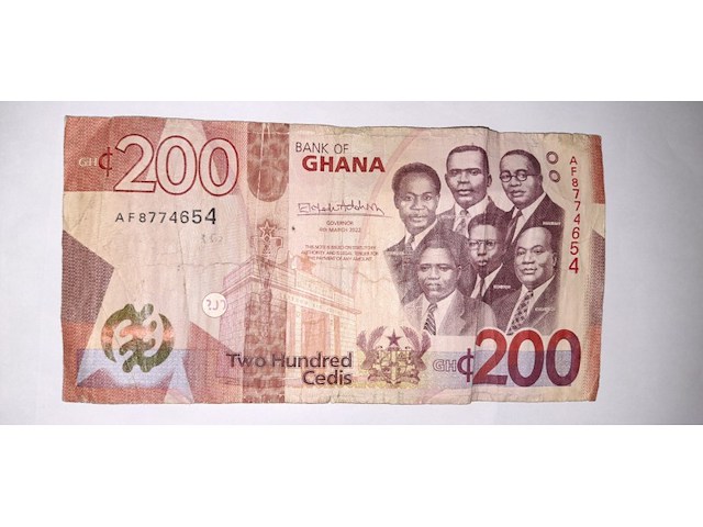 200 cedis Gana