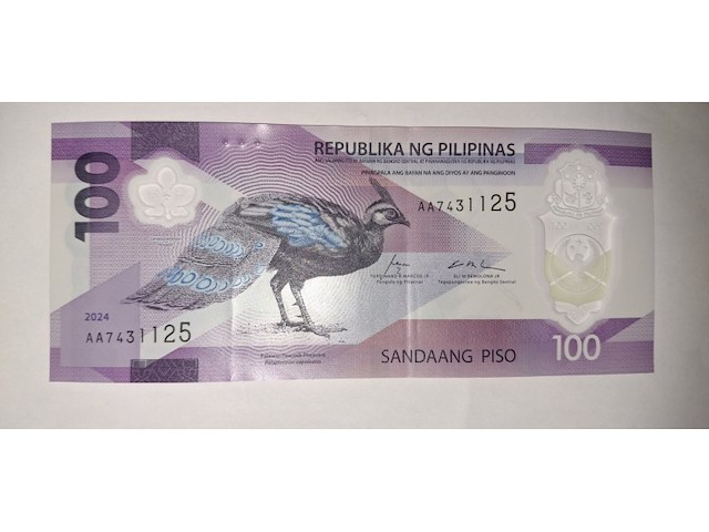 100 pezos Filipini