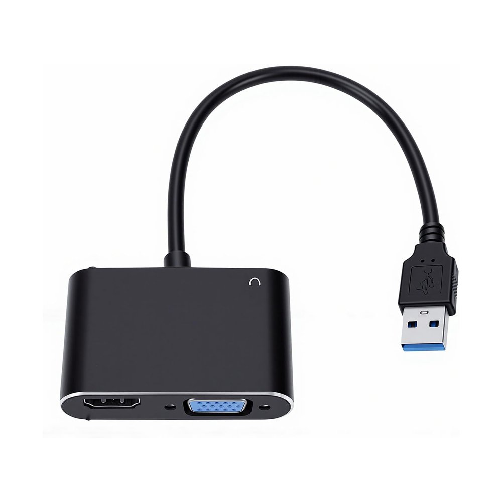 Kabl USB 3.0 na HDMI, VGA i AUDIO 3 u 1 Full HD 1080p 60Hz