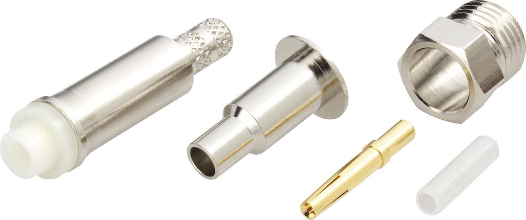 Amphenol FME6121E1-ND3G-5-50 FME konektor 3 GHz, 50 Ω