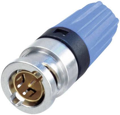 Neutrik NBNC75BLP9 BNC-konektor 0 – 3 GHz, 75 Ω