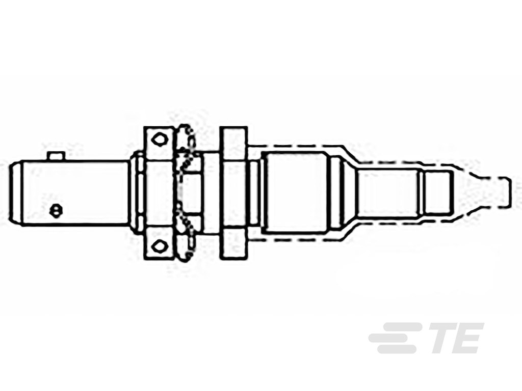 TE Connectivity 318825-000 HF-konektor