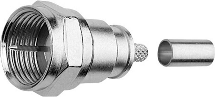 Telegärtner 100025626 F-konektor 3 GHz, 75 Ω