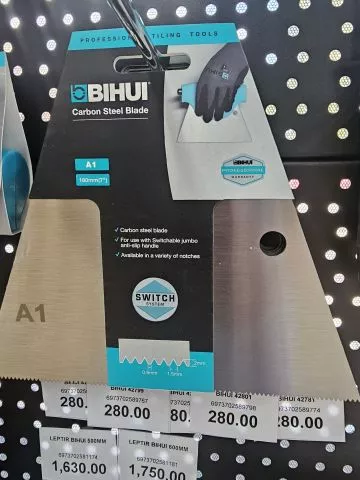 ZAMENSKI NOŽEVI ZA GLETER ZA LEPAK BIHUI