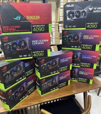 GEFORCE RTX 5090, RTX 5080, RTX 5070 TI, RTX 5070, RTX 4090, RTX 4080 SUPER, RTX 4080, RTX 4070 TI S