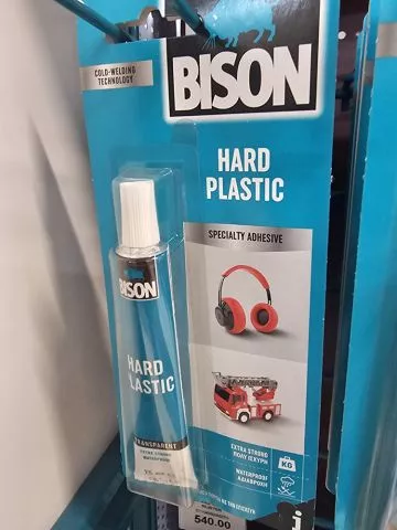 LEPAK ZA TVRDU PLASTIKU HARD PLASTIC BISON