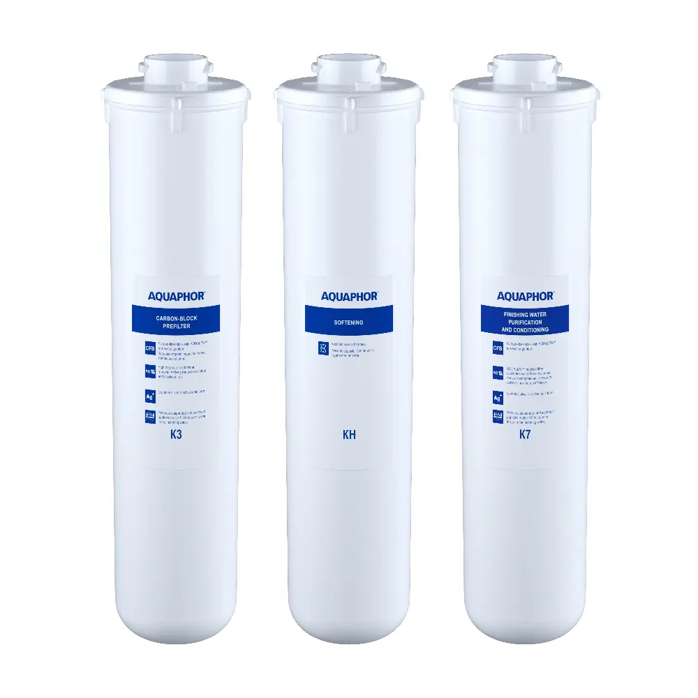 AQUAPHOR K3-KH-K7 Set filtera za vodu za sistem Kristal H, 6000l, 3 komada