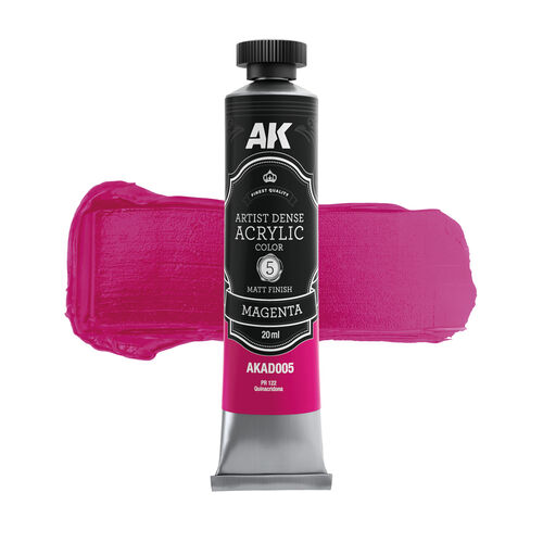 AK-Interactive AKAD005 Artist Dense Acrylic - Magenta